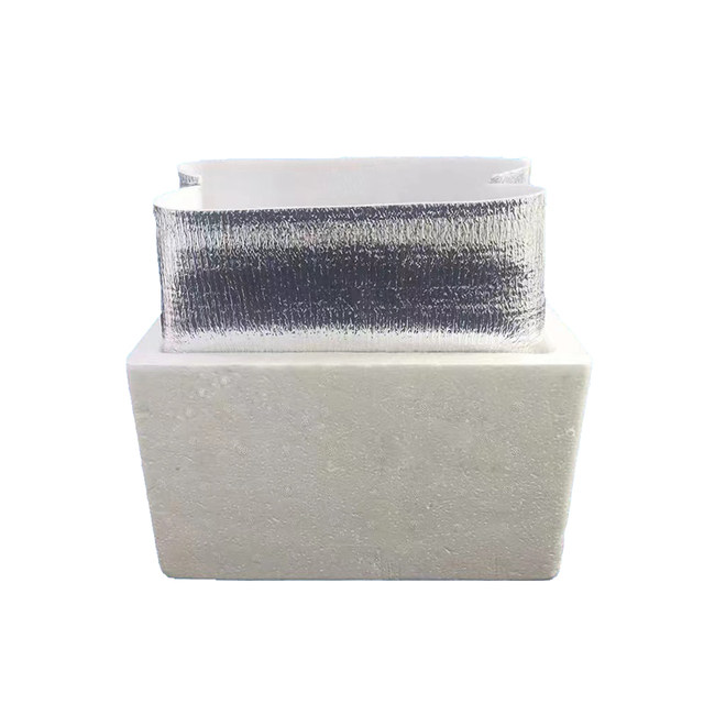 Postal foam box suit aluminum foil insulation bag carton encryption ...