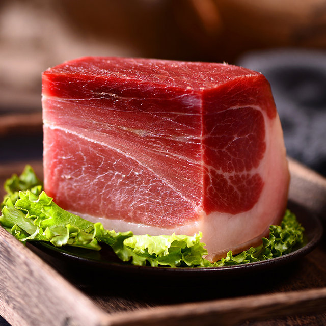Laopujia Yunnan specialty Xuanwei ham gourmet ham block 800g old ham ...