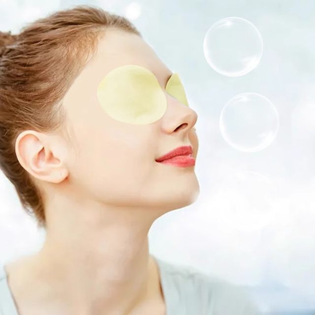 Baiyunshan blueberry lutein cold compress eye patch to relieve eye ...