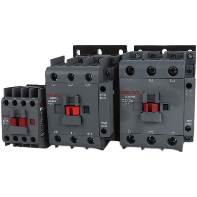Delixi AC contactor 220V single-phase 380V three-phase cjx2s090112103211254065