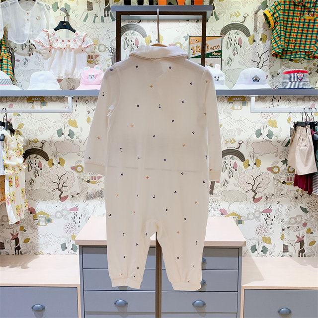 moimoln Xiaoyunduo Korean children's clothing counter purchase 2024 winter baby bamboo cotton ...