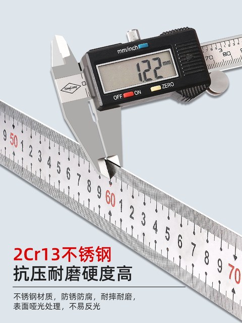 Steel straight stainless steel straight ruler 30cm50cm plate steel ...