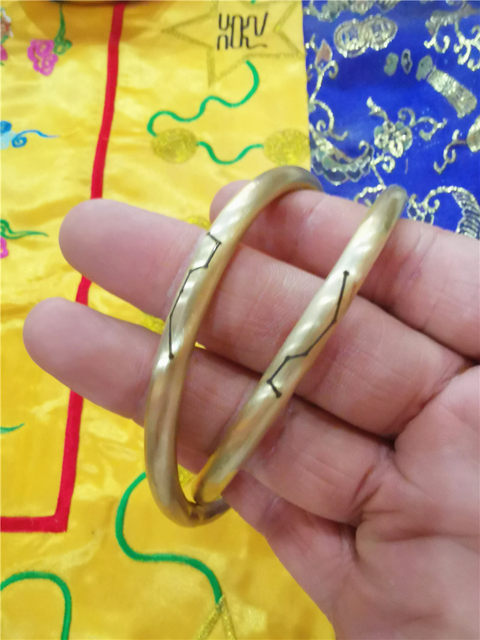 Taoist supplies handicraft bracelet bronze Qiankun circle yin and yin ...