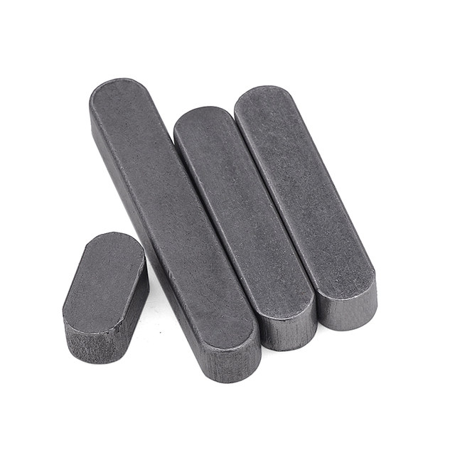 GB1096 square key pin A type double round key bar iron A3 carbon steel ...