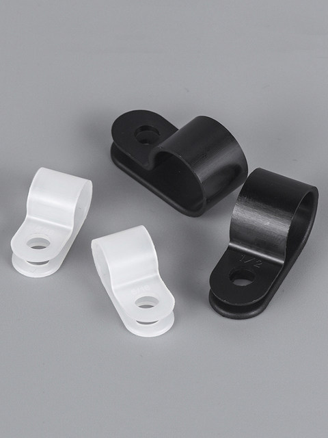 Wire Fixing Clip R-Type Wire Clip Thickened Fixed Wiring Cable Holder ...