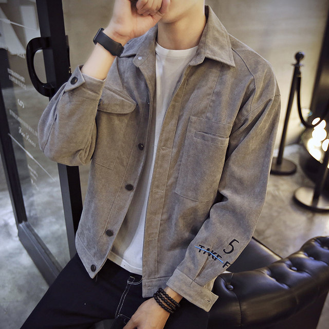Spring and Autumn Jackets Men's 2021 Autumn New Autumn Clothes Men's ...
