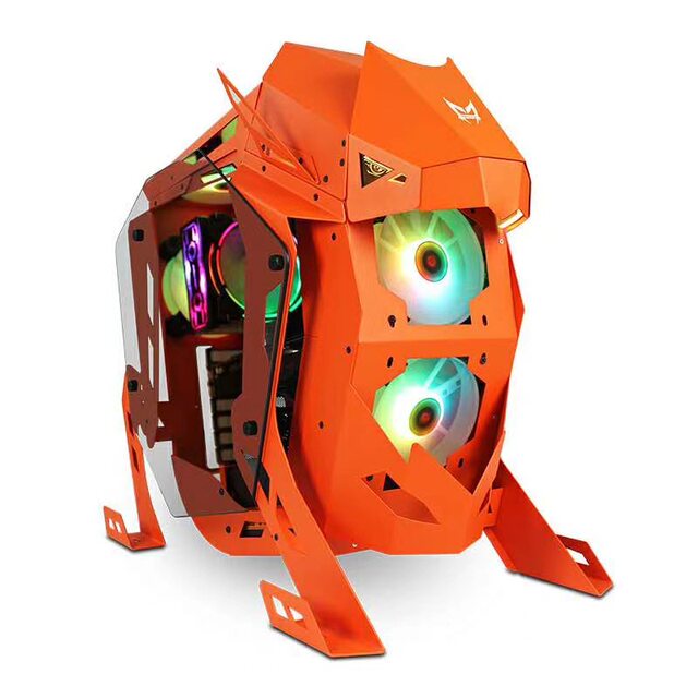 Mantis special attack special-shaped chassis White Tiger ATX desktop ...