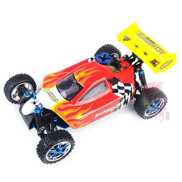 Oil-powered remote control car unlimited HSP94166 four-wheel drive off ...