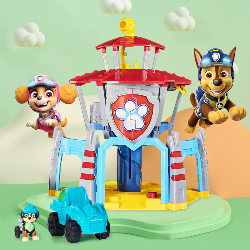 Paw Patrol Dinosaur Toren Set - Wilderness Serie - 16796