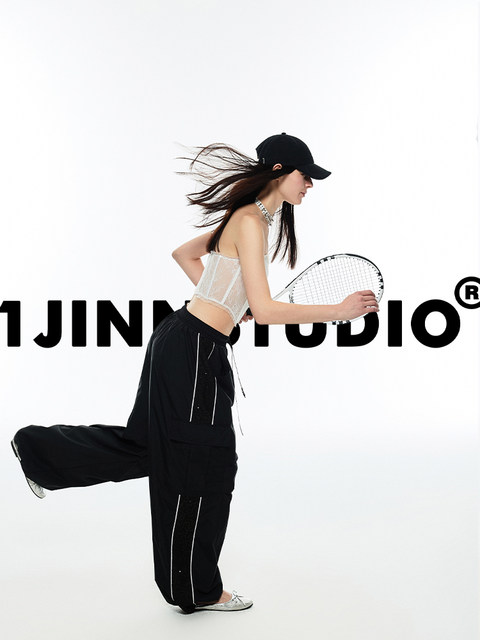 1JINN STUDIO see-through diamond fishbone bra sexy slim waist lace mesh ...