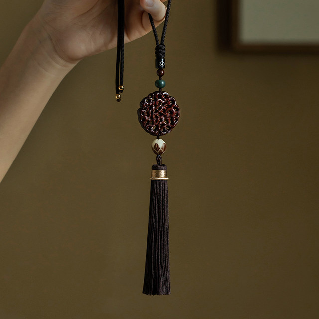 Rosewood passepartout high-end car pendants for men and women retro car ...