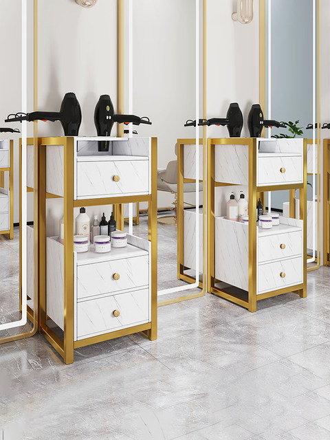 Barber Shop Cabinet Instrument Tool Table Hairdressing Shop Cutting ...