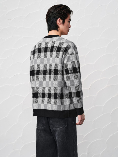 HLA/Hailan House Panda Wowo Panda knitted cardigan 24 autumn new ...