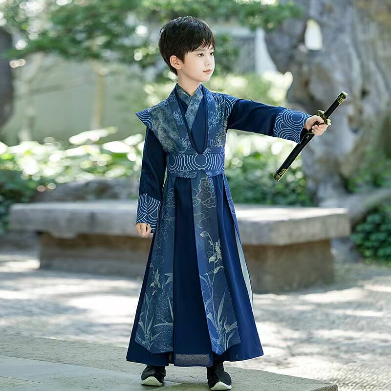 Boys Han Dynasty 2025 New Autumn and Winter Ancient Costume Children's ...