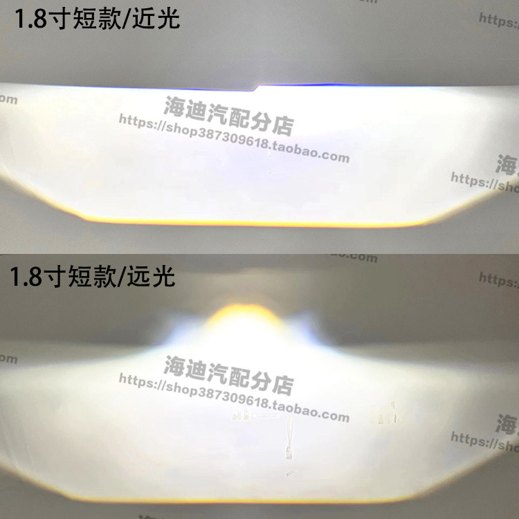 1.8-inch short high-brightness dual-light matrix LED dual-cup lens ...