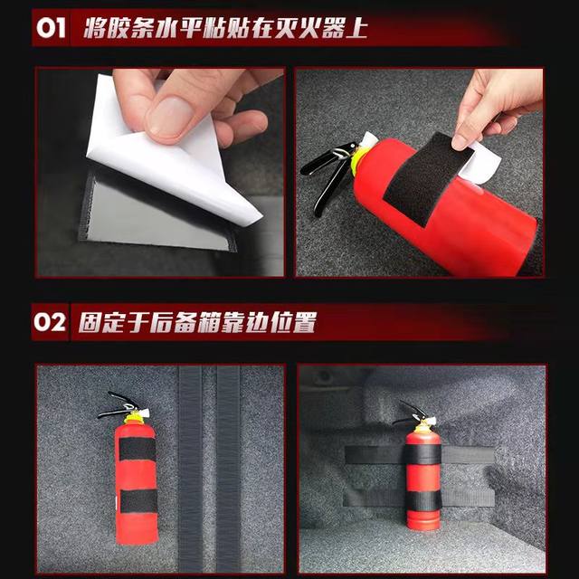 Vehicle-mounted fire extinguisher 1KG for home use 2KG portable dry ...