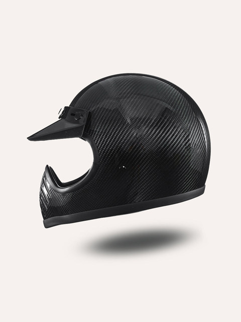 Thompson carbon fiber helmet retro cruise helmet MOTO3 classic 3C ...