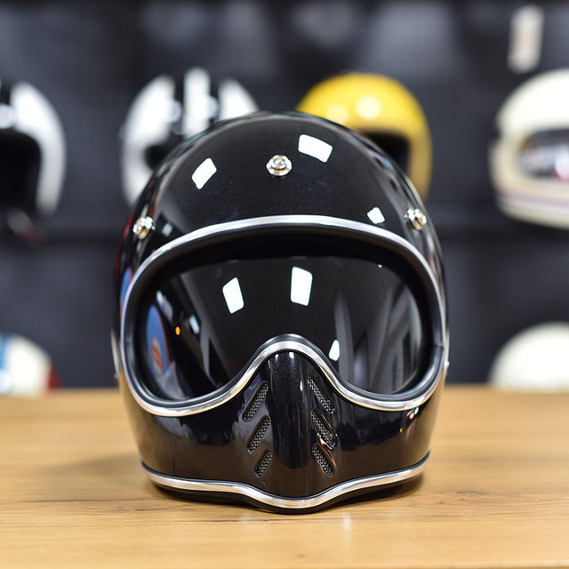 Thompson THOMPSON helmet lens retro helmet built-in lens space helmet ...