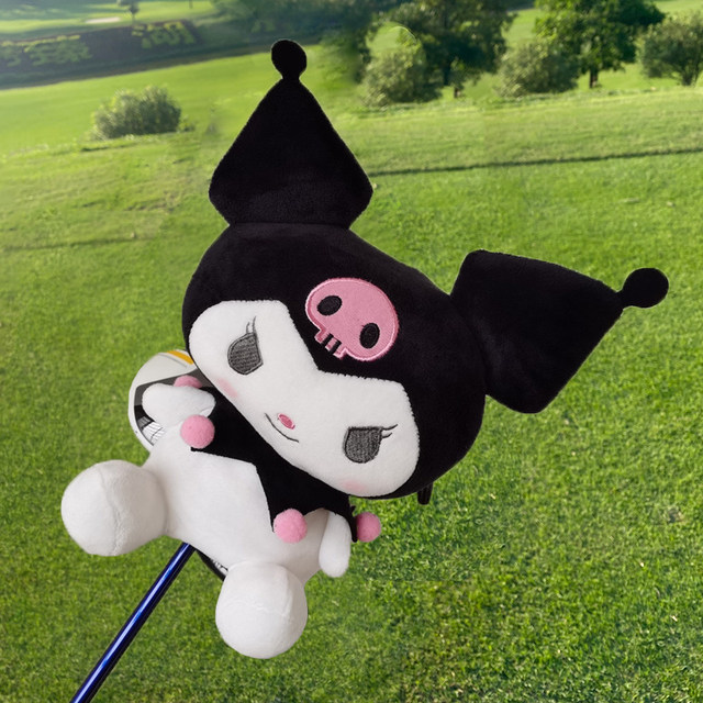 MG Golf Club Cover Cute Cartoon Putter Cover Plush Doll Guard Head Ball ...