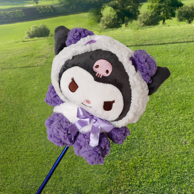 MG Golf Club Cover Cute Cartoon Putter Cover Plush Doll Guard Head Ball ...