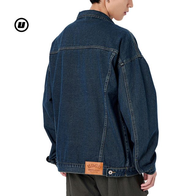 UNDERGARDEN men's loose denim jacket 2024 autumn and winter new retro ...