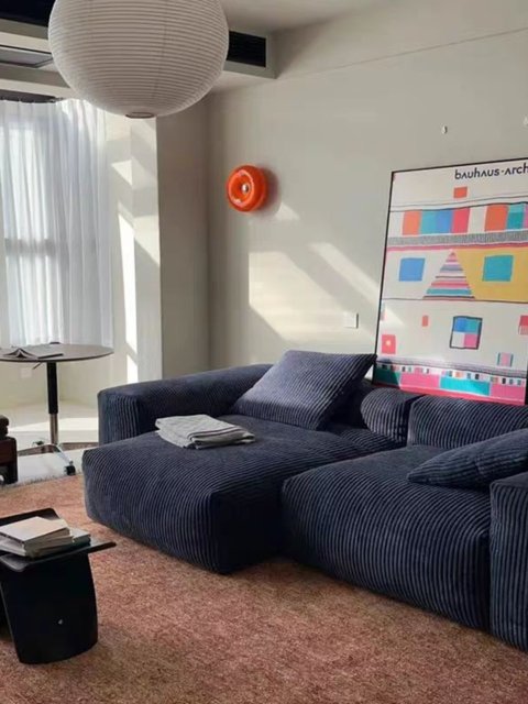 Japanese Wasabi style lazy sofa can lie down or sleep small apartment ...