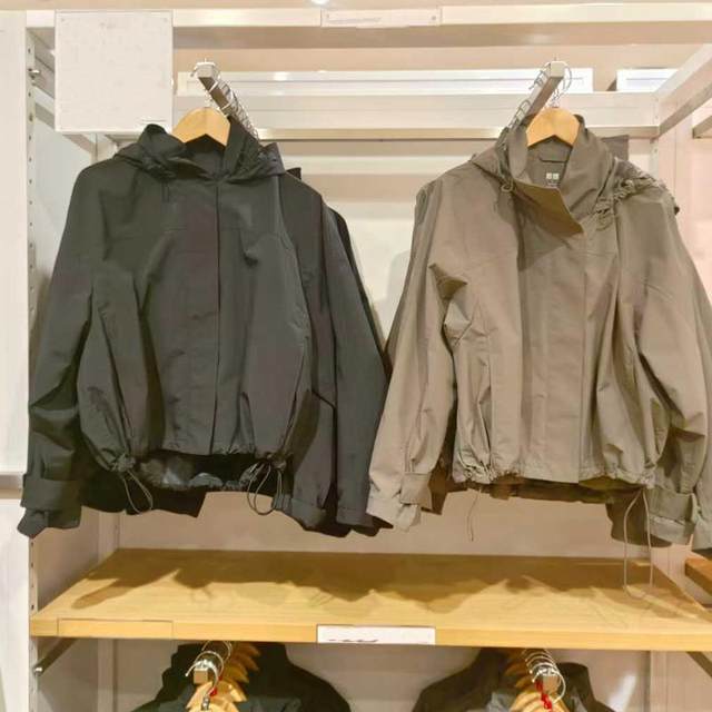 Women's windproof stand collar zipper cardigan jacket loose hooded ...