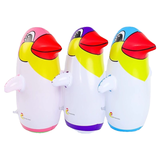 Inflatable penguin tumbler toy internet celebrity children baby large ...