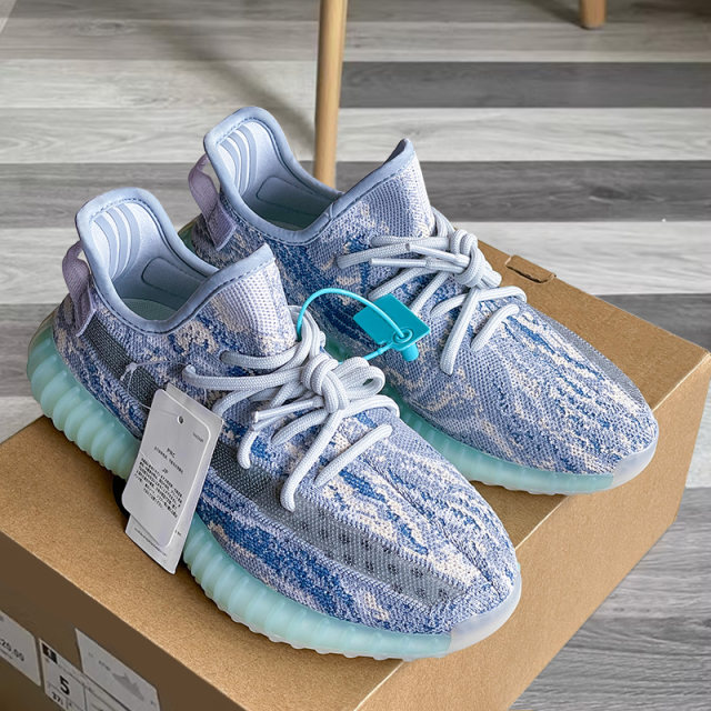 Luxury Coconut Shoes Men's 350 Blue Tyrannosaurus Official Authentic ...
