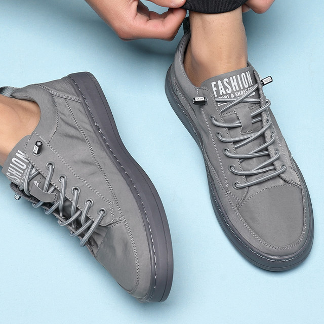 Extra large size men's shoes autumn new 46 men's canvas shoes 47 feet ...