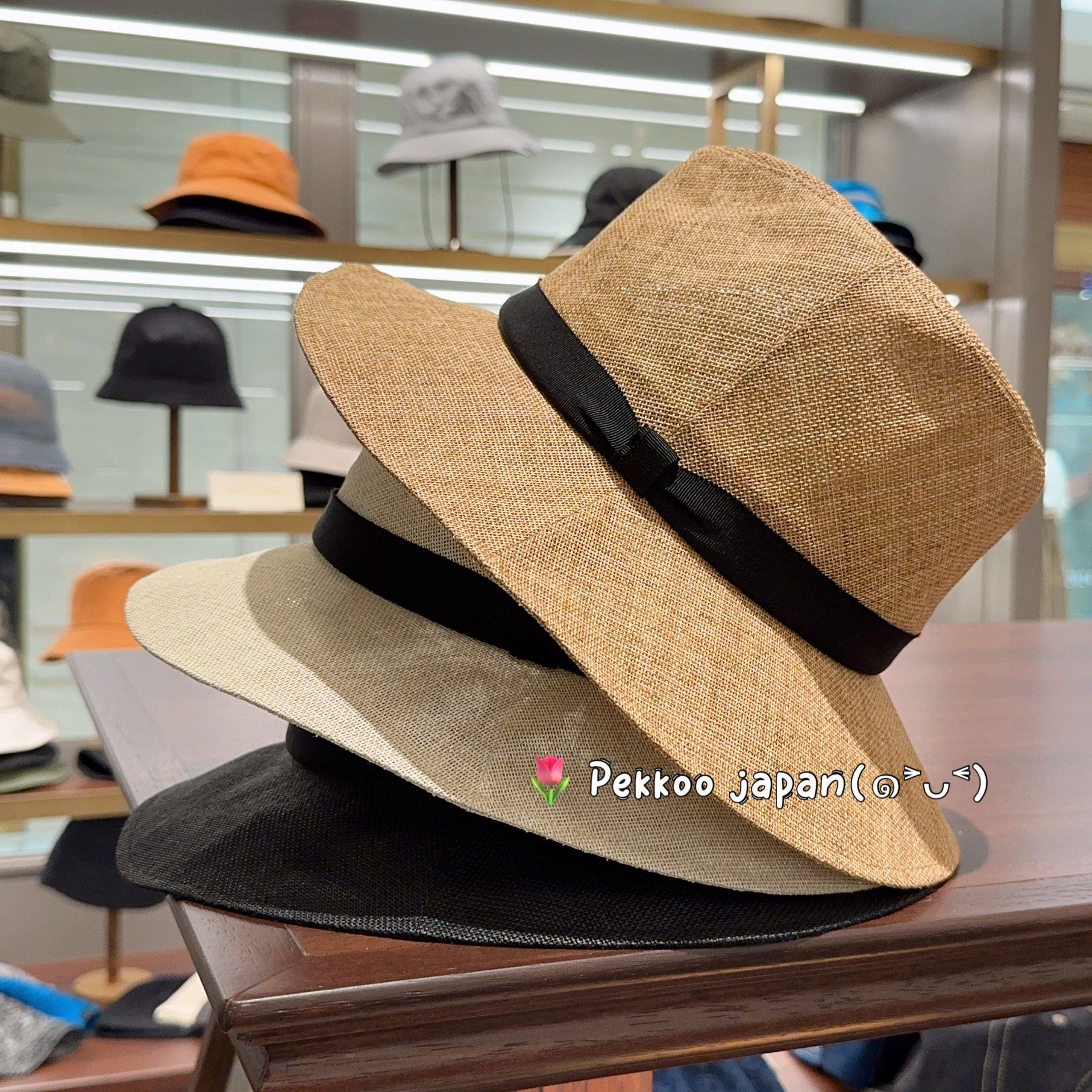 National code 8cm brim CA4LADOU01916TASOGAREWIDE sun protection straw hat