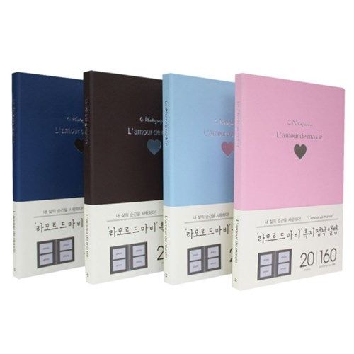 Korean photo album that records life, diy hand-made sticky photo album ...