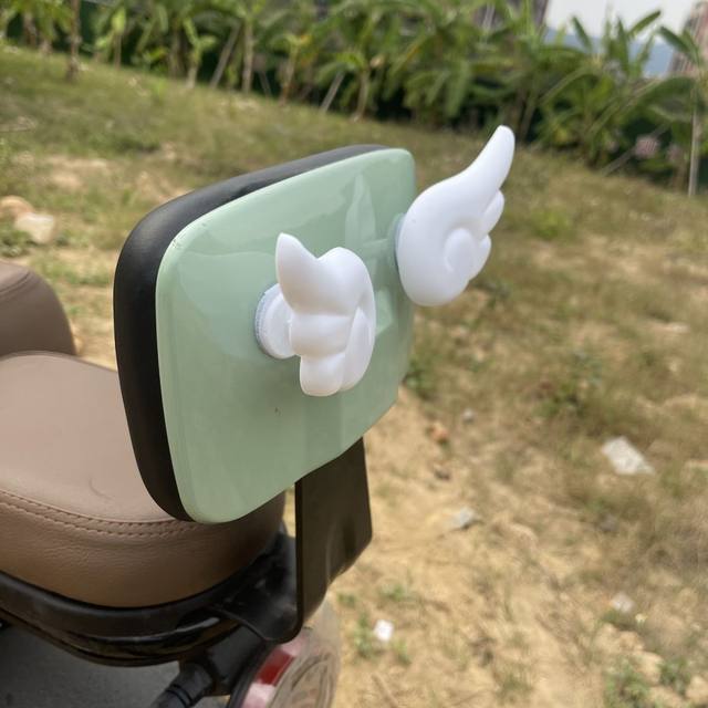 Electric car, motorcycle, angel wings, decorative personality, high ...
