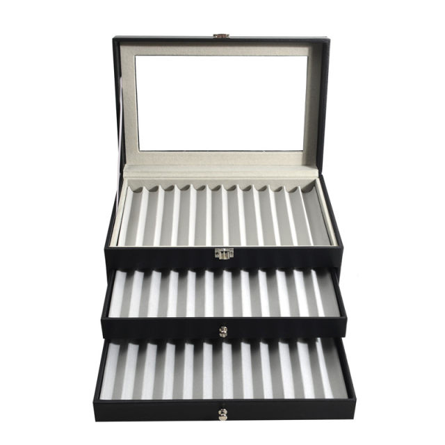 Mengran pen storage box famous pen collection box household ballpoint ...
