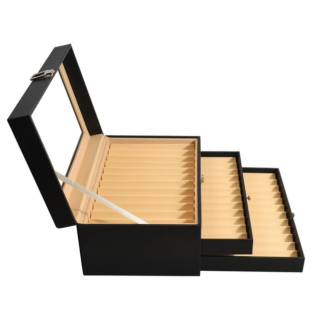 Mengran pen storage box famous pen collection box household ballpoint ...