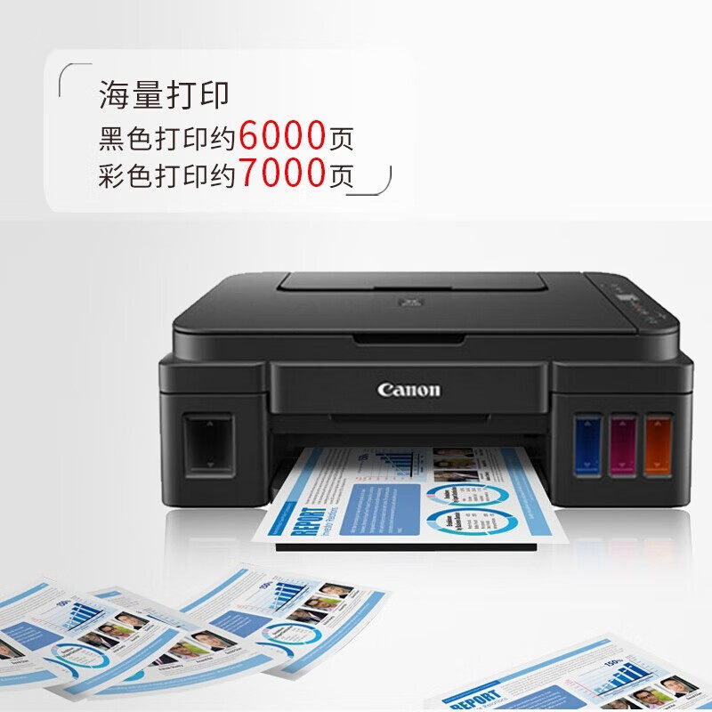 Многофункционален мастиленоструен принтер Canon G2810 - печат ...
