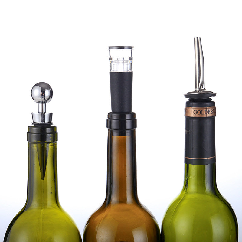 Stainless Steel Wine Pourer & Stopper - Wine Accessory