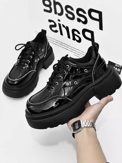 Men's shoes autumn and winter 2024 new business casual leather shoes ...