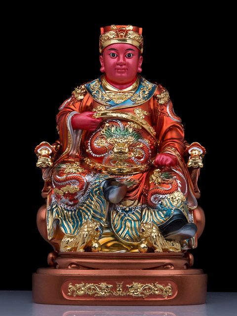 Guangze Zunwang statue resin Guo Wanggong Bao Zunwang statue decoration ...
