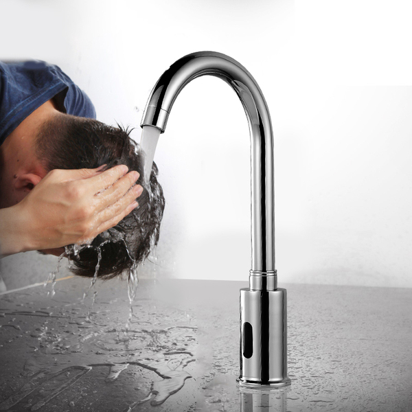 All copper induction single cold intelligent rotatable control faucet ...