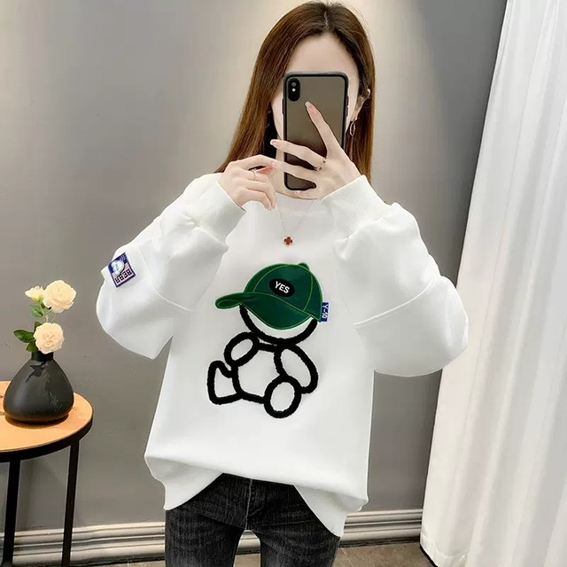 Design Senior Sweater Women's Autumn and Winter Korean Version Loose ...