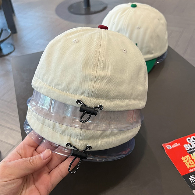 Personalized short-brimmed baseball hat for women, fashionable brand ...