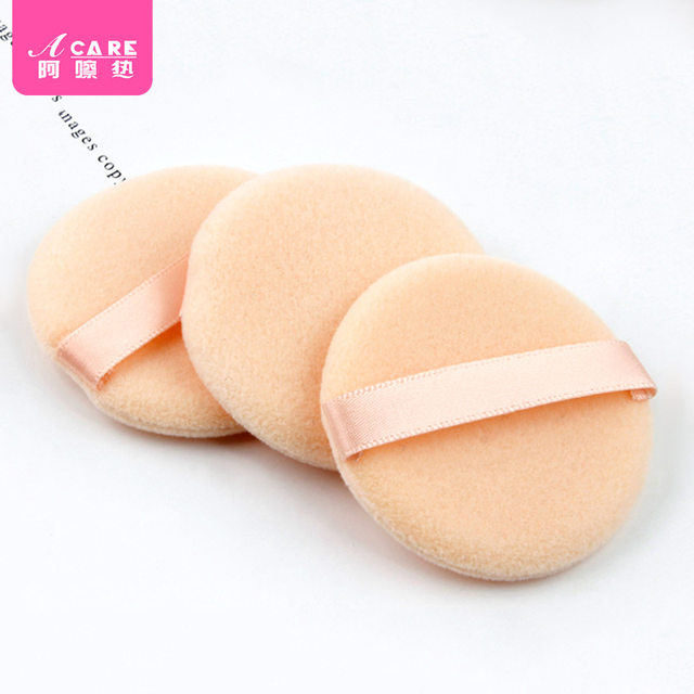 J Powder/Flocking AB1S53-Round Double Suede Mini Small Powder Square ...