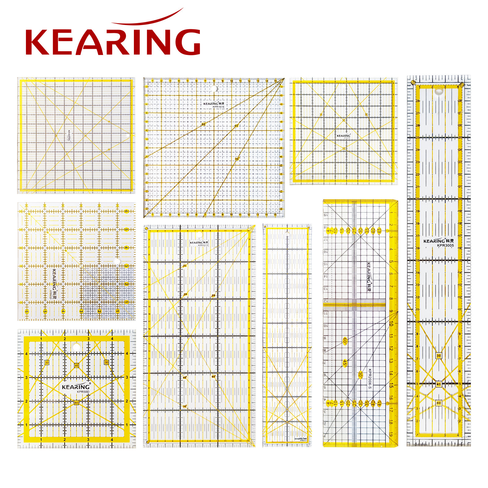 Koling patchwork ruler cutting ruler tailor's special sewing ruler ...