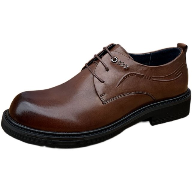 Foreign trade clearance men's shoes business casual men's leather shoes ...