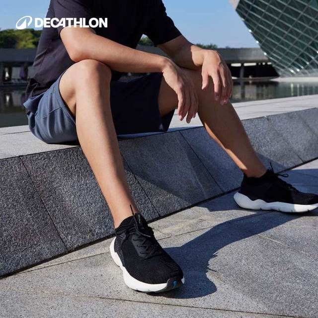 Decathlon running shoes men's lightweight elastic casual shoes ...
