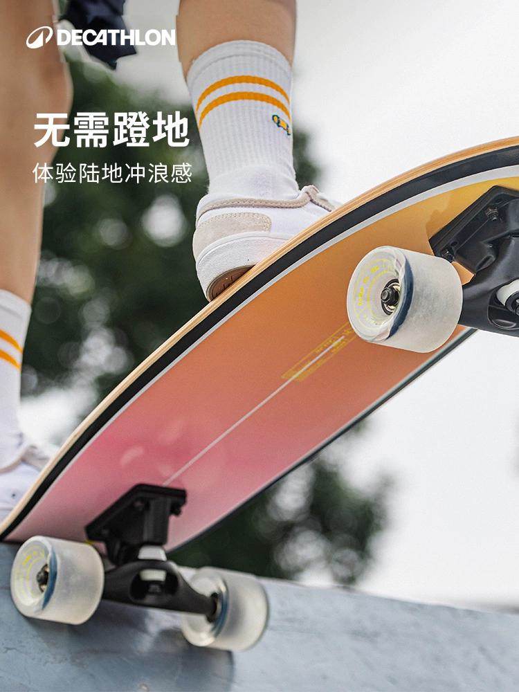 Deska Land Surfboard Decathlon - Carver Board dla chłopców i dziewcząt