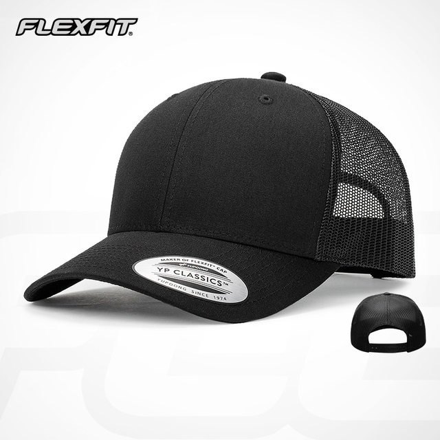 Flexfit men's base baseball cap American hard -top peaked cap