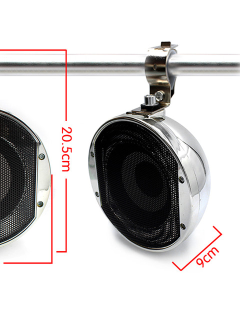 Prince Car bumper Bluetooth 4-inch audio large motorcycle motorcycle ...