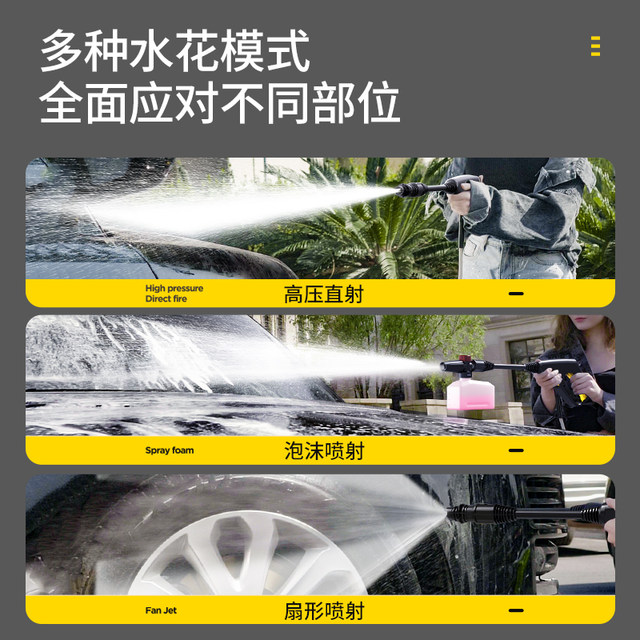 Car washing machine 220v high-power cleaning machine pressurized water ...